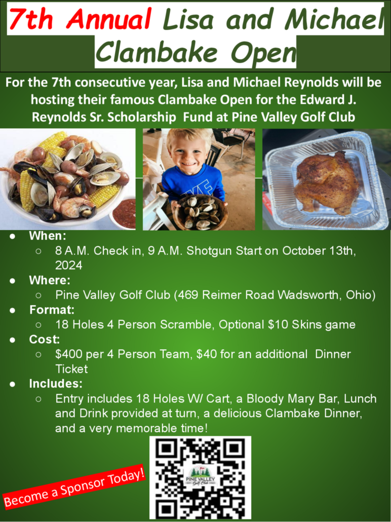 7th Annual Lisa and Michael Clambake Open - Pine Valley Golf Club